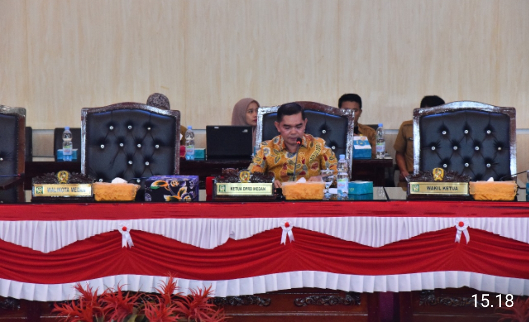 DPRD Medan Gelar Rapat Paripurna Pandangan Fraksi- Fraksi DPRD Kota ...