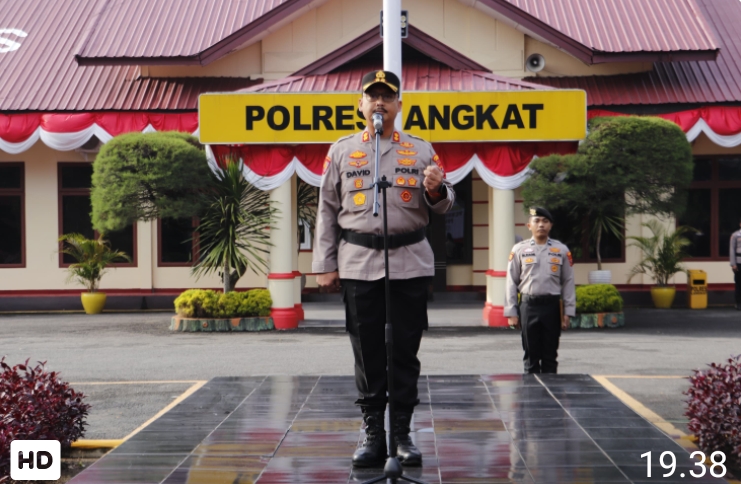 69 Personel Polres Langkat Naik Pangkat, Kapolres : Jadikan Motivasi ...